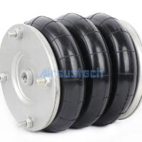 China Function Reduce Shock Parker 9109017 Air Bellow G1/2 Flange Connection Rubber Air Spring Assembly Natural Height 196 MM for sale