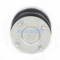 China 6×2 Flange Rubber Air Spring Parker 9109001 Double Convoluted Pneumatic Bellow for sale