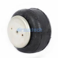 China Firestone W01-358-7598 Single Convoluted Rubber Air Spring 1/4NPT Air Connection for sale