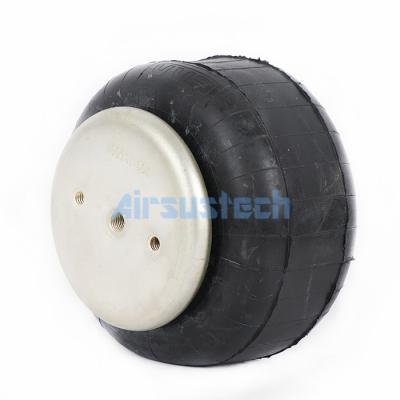 China Firestone W01-358-7598 Single Convoluted Rubber Air Spring 1/4NPT Air Connection for sale