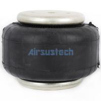 China Firestone W01-358-7598 Single Convoluted Rubber Air Spring 1/4NPT Air Connection for sale