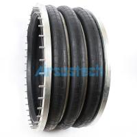 China Continental Contitech FT 1710-38 Triple Convoluted Rubber Air Spring with Flange for sale