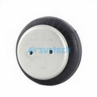 China 578-92-0-075 Single Convoluted Rubber Air Spring by Goodyear Steel Cover Plate for sale
