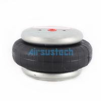 China 578-92-0-075 Single Convoluted Rubber Air Spring by Goodyear Steel Cover Plate for sale