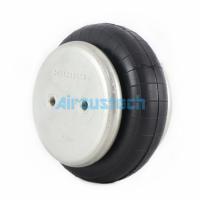 China 578-92-0-075 Single Convoluted Rubber Air Spring by Goodyear Steel Cover Plate for sale