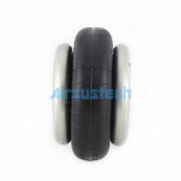 China 578-92-0-075 Single Convoluted Rubber Air Spring by Goodyear Steel Cover Plate for sale