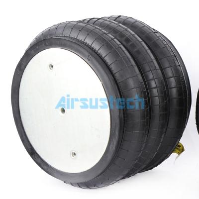 China 578-93-3-100 Goodyear Pneumatic Air Actuator 3B12-304 Triple Rubber Air Spring for sale