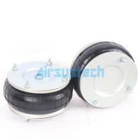 China For Tension Rubber Air Spring Dunlop Pneuride 10''×1 Pneumatic Air Spring Assembly for sale