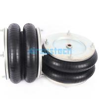 China 12x2 Dunlop Double Convoluted Air Spring Total Stroke 166 MM Air Suspension System for sale