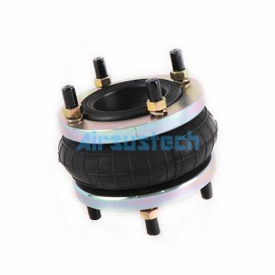 China Black Suspension Air Spring 150076H-1 Flange Pneumatic Cylinder Total Stroke 50MM for sale