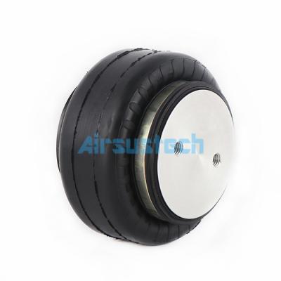 China Goodyear 1B5-550 Industrial Convoluted Rubber Air Spring 1B5510S 1/4''BSP Air Inlet for sale