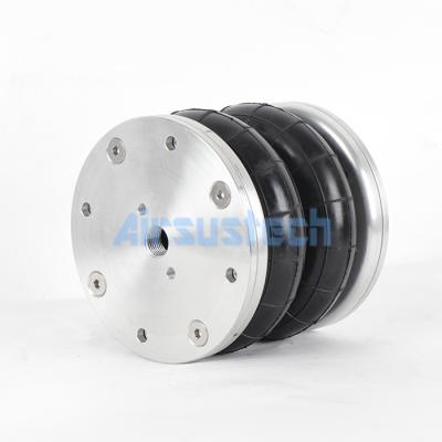 China 4 1/2''×2 Rubber Air Spring DUUNLOP PNP 305590107 M6 3/8 BSP Air Shock Suspension for sale