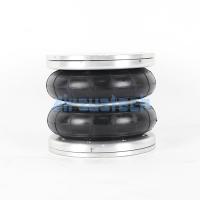 China 4 1/2''×2 Rubber Air Spring DUUNLOP PNP 305590107 M6 3/8 BSP Air Shock Suspension for sale