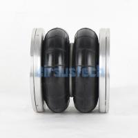 China 4 1/2''×2 Rubber Air Spring DUUNLOP PNP 305590107 M6 3/8 BSP Air Shock Suspension for sale