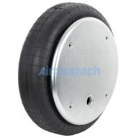 China Contitech FS 530-14 3/4-14NPTF Single Convoluted Rubber Pneumatic Air Spring for sale