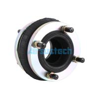 China Flange Connection Rubber Air Suspension 1H150076 4-M10 Threaded Hole Air Spring for sale