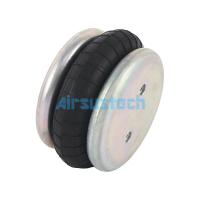 China Firestone W01-358-7001 1/4 NPT Imperial Inch Single Convoluted Rubber Air Spring for sale