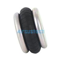 China Firestone W01-358-7001 1/4 NPT Imperial Inch Single Convoluted Rubber Air Spring for sale