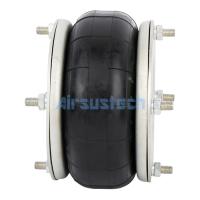 China 66507 FS 138-8 DS Continental Flange Ring Rubber Air Bellows with G1/2 Port Size for sale