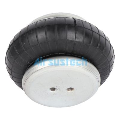 China FS 40-6 1/8NPT 63029 Continental Single Type Rubber Air Spring with Steel Cover Plate for sale