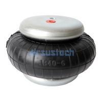 China FS 40-6 1/8NPT 63029 Continental Single Type Rubber Air Spring with Steel Cover Plate for sale