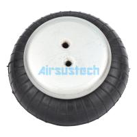 China FS 40-6 1/8NPT 63029 Continental Single Type Rubber Air Spring with Steel Cover Plate for sale
