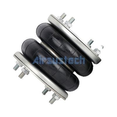 China Steel Plate Double Convoluted Air Suspension for 6''×2 Dunlop Air Spring Assembly for sale