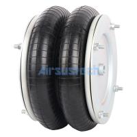 China 12×2 Pneumatic Air Bellows Cross Dunlop Springride SP1541 Convoluted Type Air Spring for sale