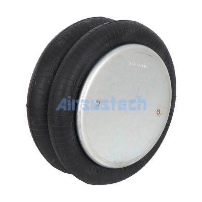 China Double Convoluted Air Spring GMC 693230 1/4NPTF Port Size Cross Gart 271.2.209 for sale