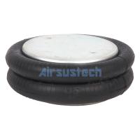 China Double Convoluted Air Spring GMC 693230 1/4NPTF Port Size Cross Gart 271.2.209 for sale