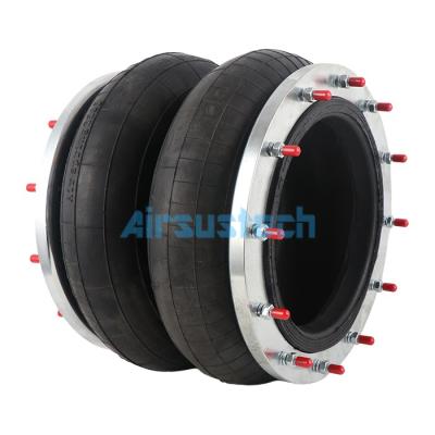 China AIRSUSTECH 2H350255 Flange Connection Air Spring with 14-M10 Screws Air Actuator for sale