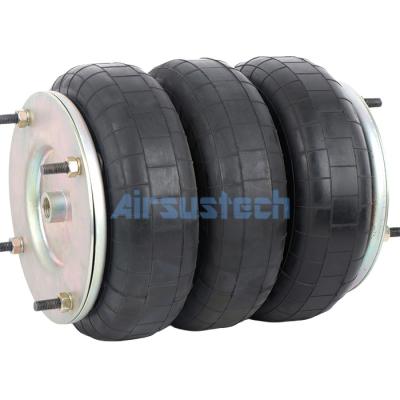 China 10'' Inches Air Spring Dunlop 10×3 Convoluted Air Suspension for Vibration Isolation for sale