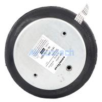 China Triangle 6334 4430 1/4NPTF Triple Convoluted Air Spring Assembly Goodyear 3B12-304 for sale