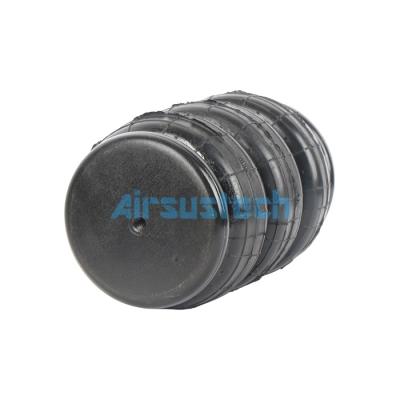China 3B2300 AIRSUSTECH Triple Convoluted Air Spring 1/2-14NPT Port Size for Truck Air Bag for sale