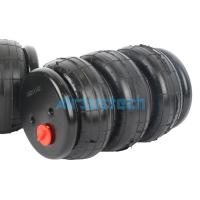 China 3B2300 AIRSUSTECH Triple Convoluted Air Spring 1/2-14NPT Port Size for Truck Air Bag for sale