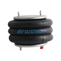China Truck Air Spring Assembly Triangle 6334 4520 Convoluted Rubber Air Bag 343MM Stroke for sale