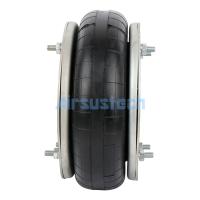 China Firestone W01-R58-4066 Single Convoluted Pneumatic Air Spring Assembly 4-M10 Screws for sale