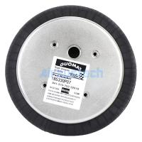 China Working Stroke 105MM AIRSUSTECH 1B5330P07 Single Convoluted Rubber Air Spring for sale