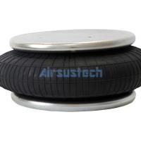 China Working Stroke 105MM AIRSUSTECH 1B5330P07 Single Convoluted Rubber Air Spring for sale