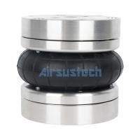 China 4.5×1 Air Spring Actuator Parker 9109400 Pneumatic Air Bellows for Anti-Vibration Table for sale