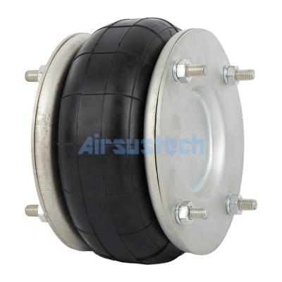 China Parker 9109014 Single Convoluted Rubber Air Spring Design Height 77.5MM Air Bag for sale