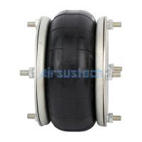 China Parker 9109014 Single Convoluted Rubber Air Spring Design Height 77.5MM Air Bag for sale