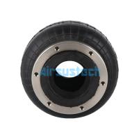 China Model 110 88820 Industrial Convoluted Rubber Air Spring with Aluminum Flange for sale