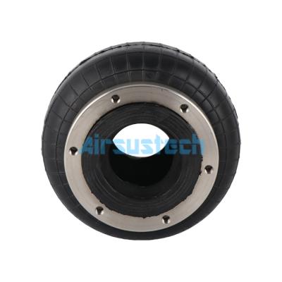 China Model 110 88820 Industrial Convoluted Rubber Air Spring with Aluminum Flange for sale