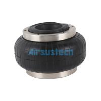 China Model 110 88820 Industrial Convoluted Rubber Air Spring with Aluminum Flange for sale