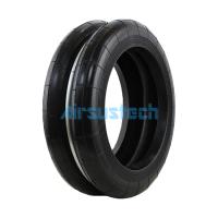 China Yokohama F-300-2R Punch Air Spring Double Convoluted Air Bag with Steel Hoop for sale