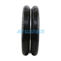 China Yokohama F-300-2R Punch Air Spring Double Convoluted Air Bag with Steel Hoop for sale