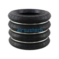 China AIRSUSTECH F-240-4 Convoluted Rubber Air Spring Yokohama S-240-4R Air Bellows for sale