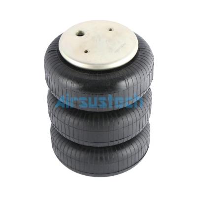 China 3B20F-2P03 AIRSUSTECH Industrial Triple Convoluted Air Spring for Vibration Isolation for sale