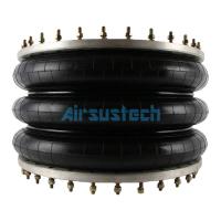 China 3H630376 Flange Connection Convoluted Air Spring with 30-M10 Bolts Air Suspension for sale